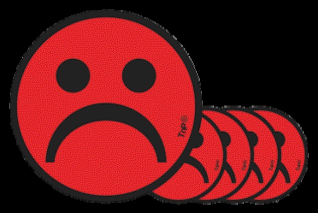 MAGNEET SMILEY 5CM EMOTIE BEDROEFD ROOD | Office Wageningen